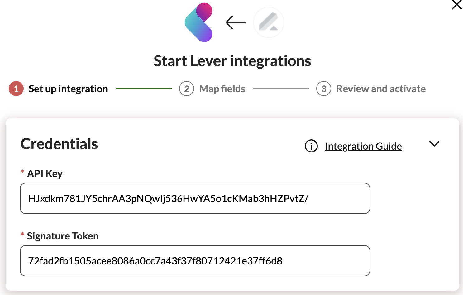 Sapling - Lever Integration Guide – Kallidus