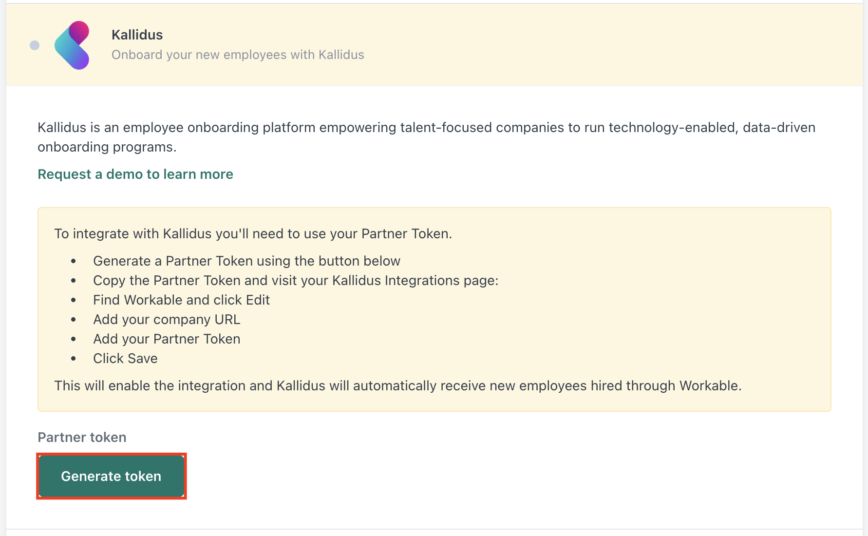 Sapling - Workable Integration Guide – Kallidus