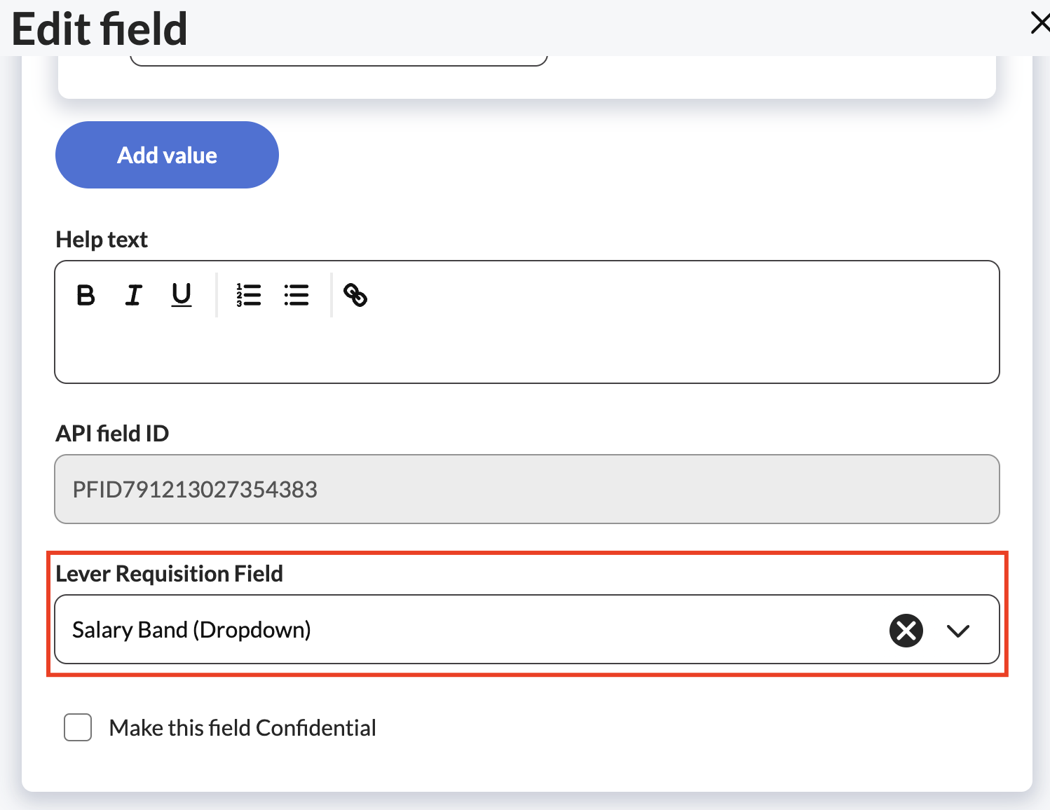 Sapling - Lever Integration Guide – Kallidus