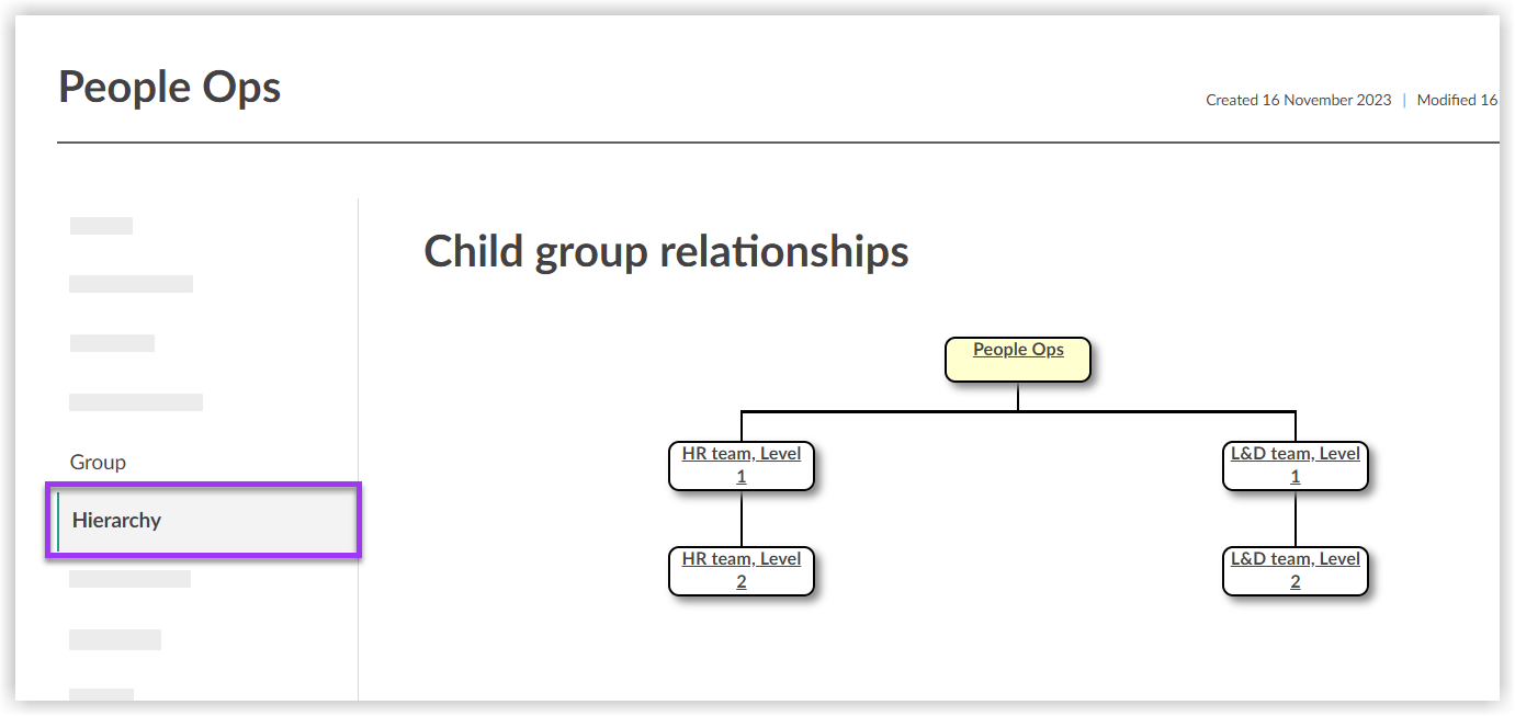 Learn - Create a Group hierarchy to cascade learning assignments – Kallidus