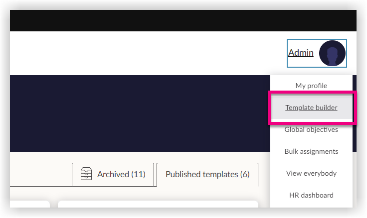 Perform - Build a review template using Sections – Kallidus