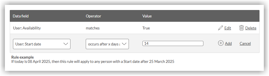 Learn - Use relative dates to stagger the release of new starter ...