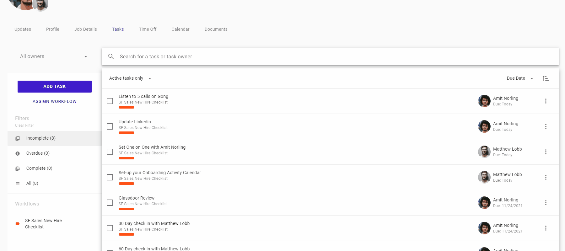 Sapling - Everything You Need To Know About Tasks And Workflows – Kallidus